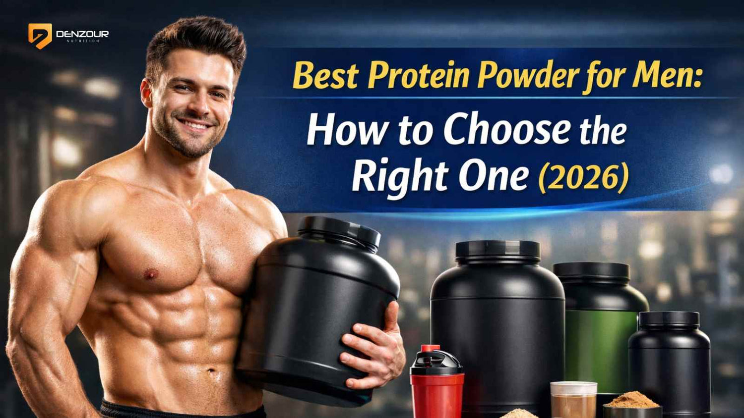 Protein Powder For Men | How to Choose the Right One (2026)
